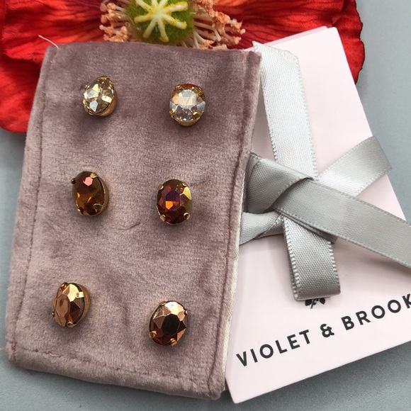 Violet & Brooks | Jewelry | Violet And Brooks Kinsley Gift Trio ...